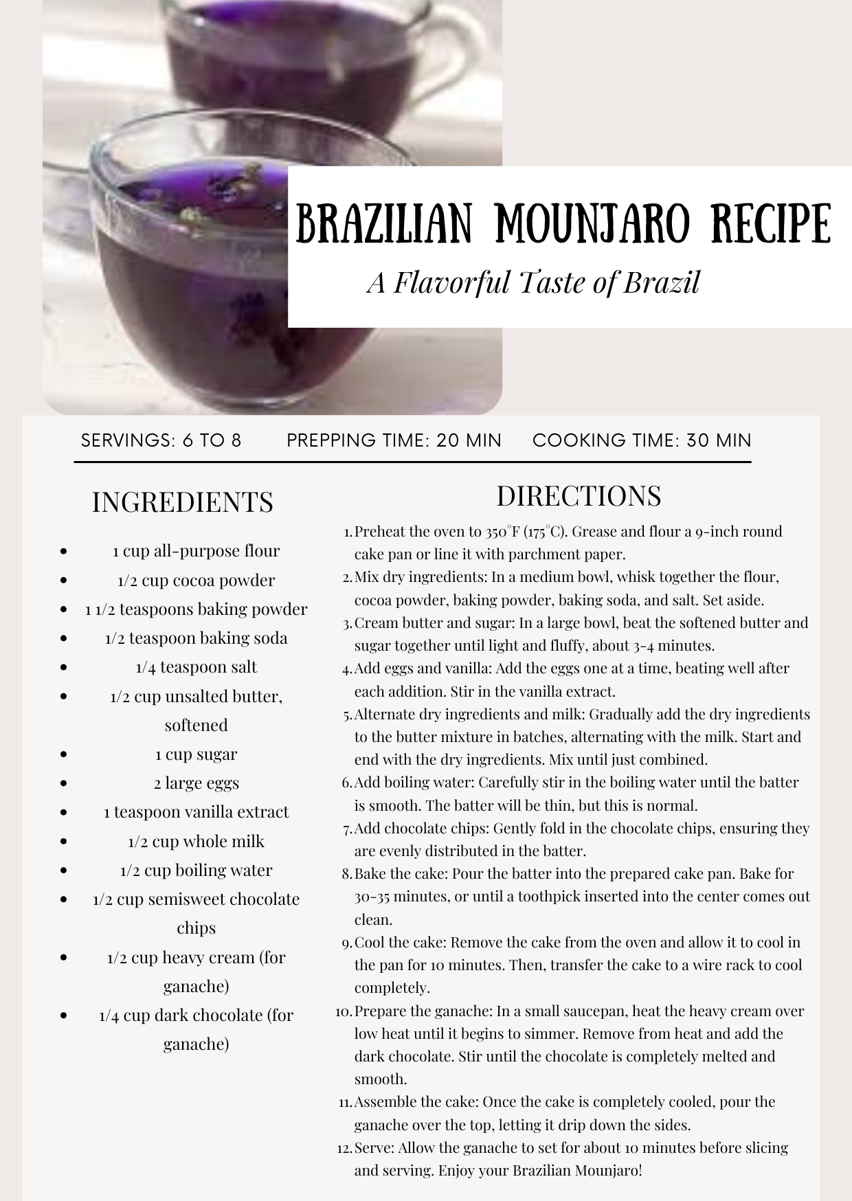 Brazilian Mounjaro Recipe: A Flavorful Taste of Brazil - Recipe Royale